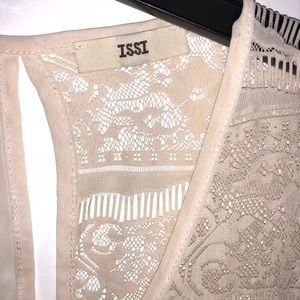 ISSI | Tops | Issi Sheer Lace Sleeveless | Poshmark